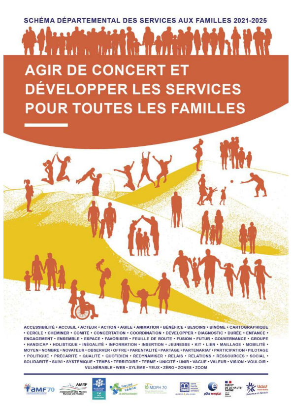 CAF - Le schéma départemental des services aux familles 2021-2025